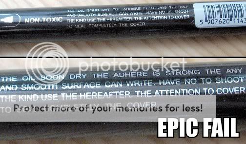 Marker Gone Terribly Wrong | English Fail Blog