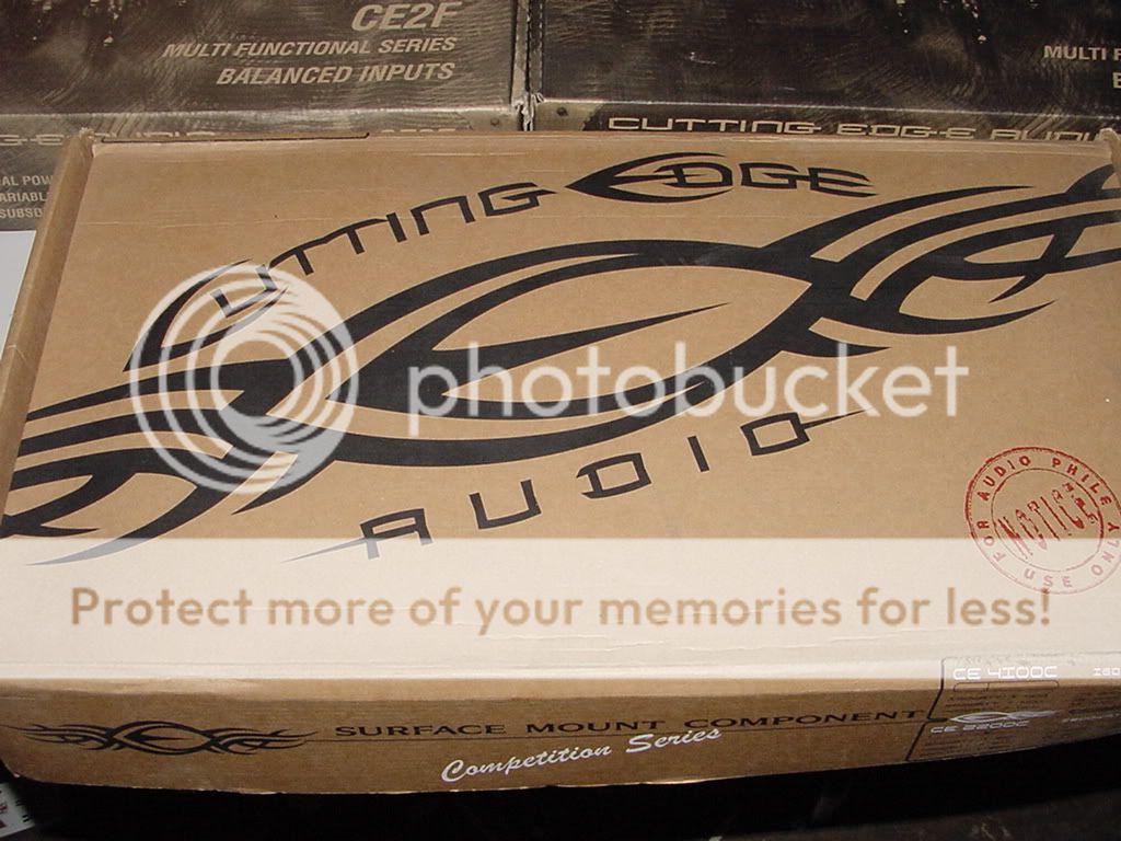 RARE Cutting Edge Audio Amps - up for sale AGAIN | DiyMobileAudio.com ...