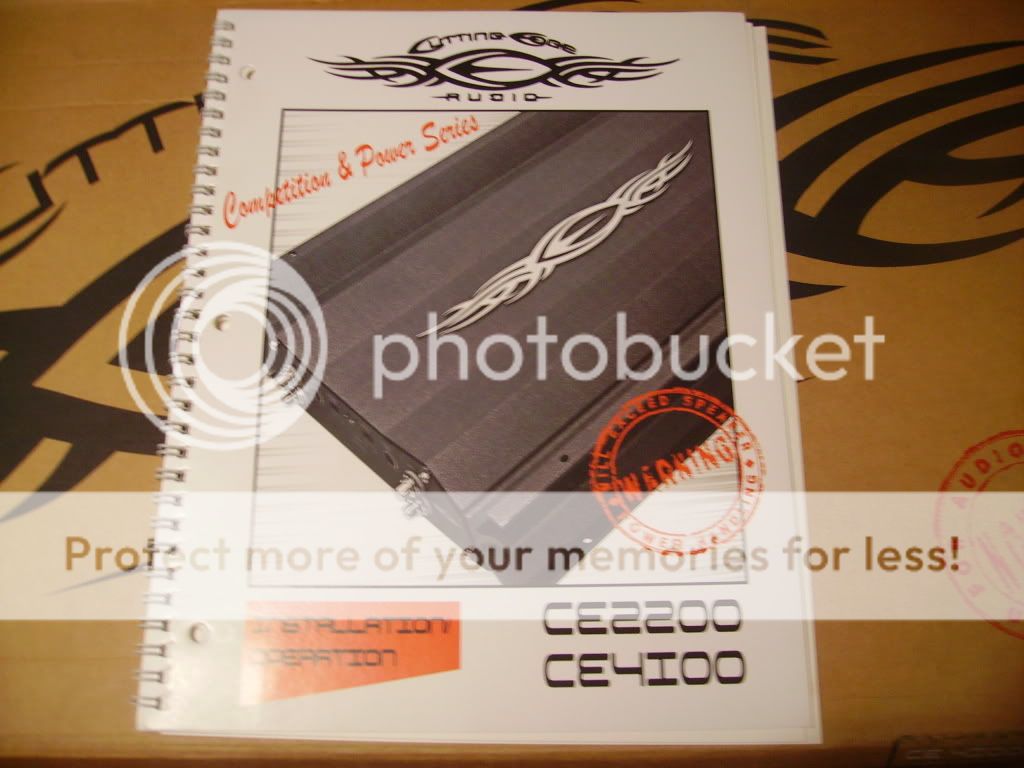 very RARE Cutting Edge Audio Amplifiers | DiyMobileAudio.com Car Stereo ...