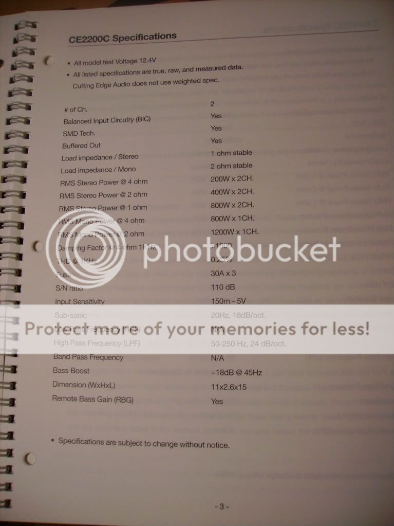 RARE Cutting Edge Audio Amps - up for sale AGAIN | DIYMobileAudio.com ...