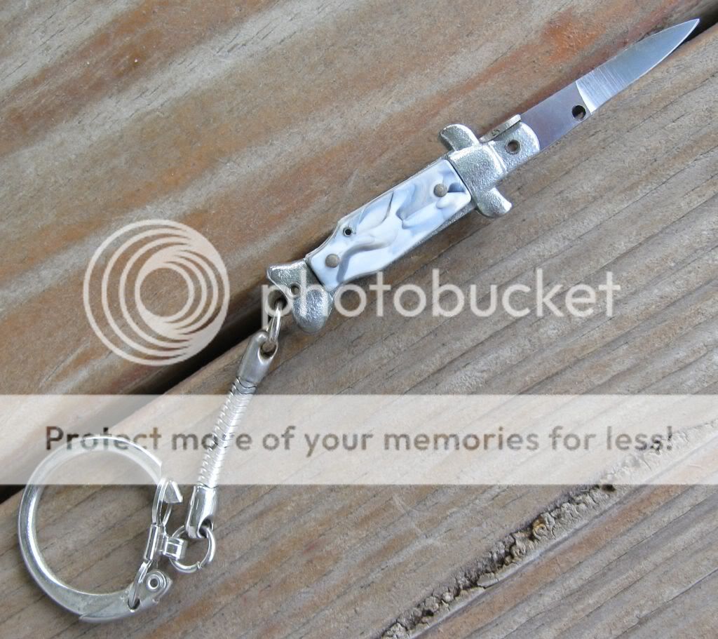 Miniature Italian Picklock Stiletto aka Mini Switchblade - TalkBlade ...