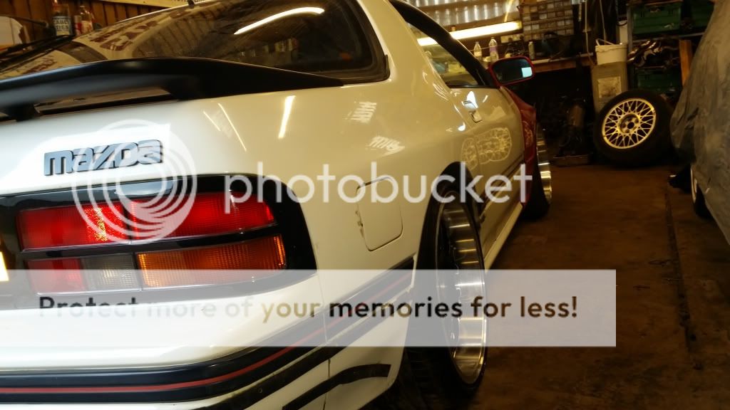 mazda rx7 fc turbo kitted. 18x9.5j's. swap van | Driftworks Forum