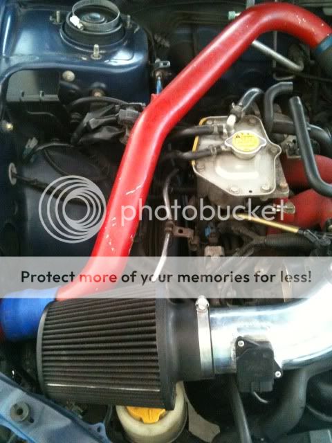 FMIC with big MAF intake possible??? | IW STi Forum