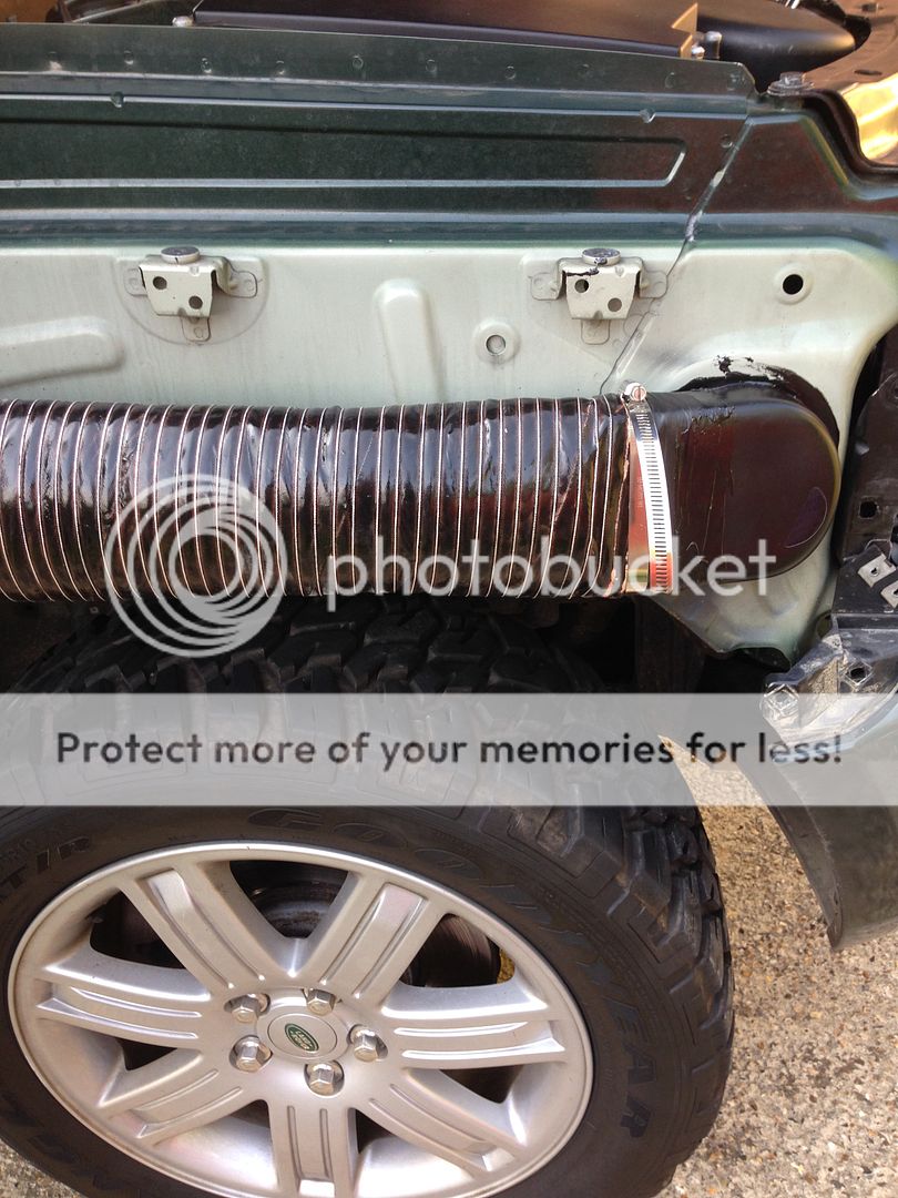 Fitted a snorkel | Range Rovers Forum