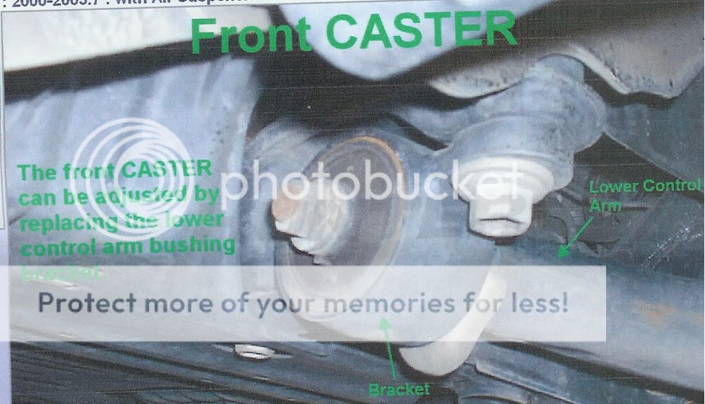 Caster Adjustment | Lexus-Toyota V8 UZFE Forums
