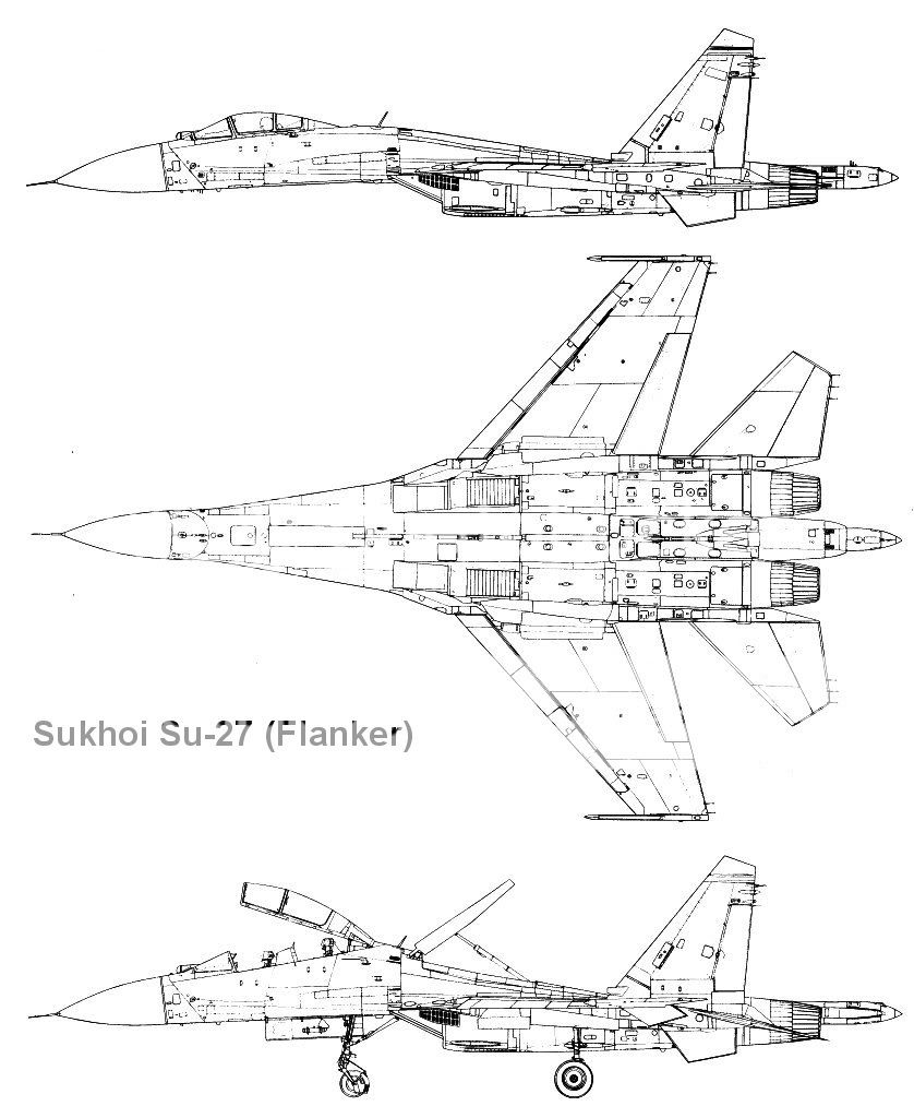 Help with SU-27 Drawings - Jet Modeling - ARC Discussion Forums
