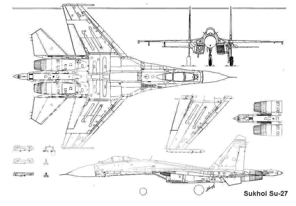 Help with SU-27 Drawings - Jet Modeling - ARC Discussion Forums