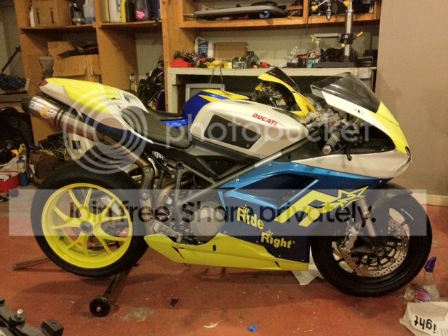 My BUDGET 848 track bike build. | Ducati.org forum
