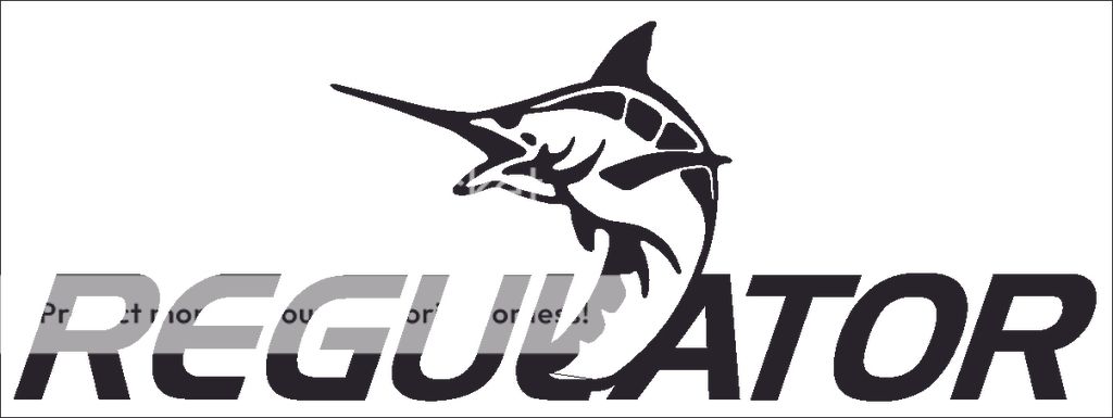 REGULATOR boot stripe logos - RedRegulatorForums